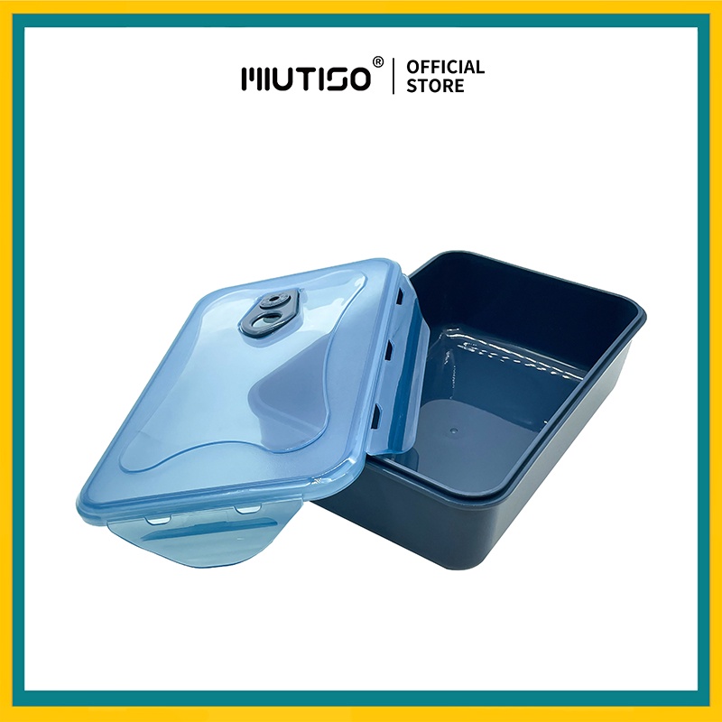 Miutiso Vacuum Food Storage Container Meal-Prep Container withAirVent ...