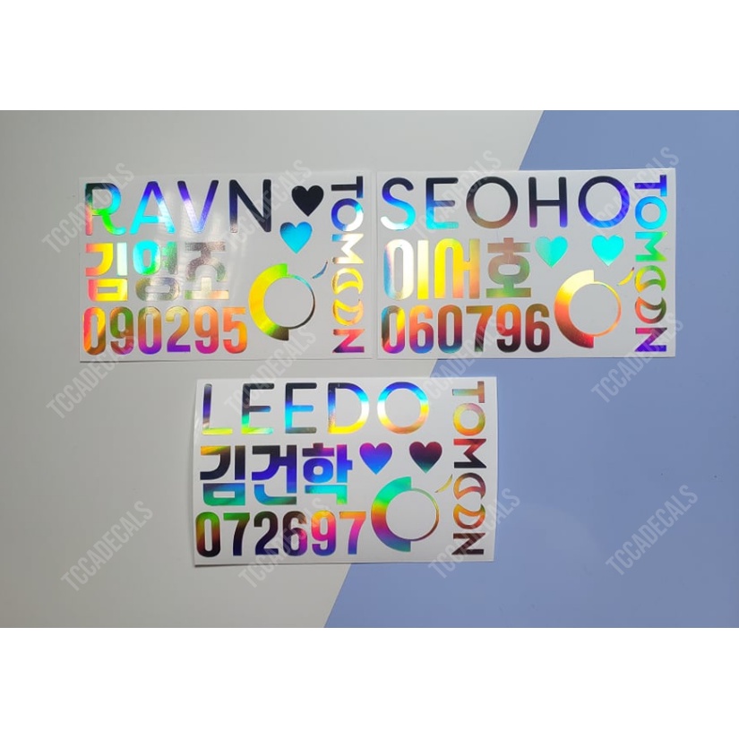 Bias Decal sticker : ONEUS | Shopee Philippines