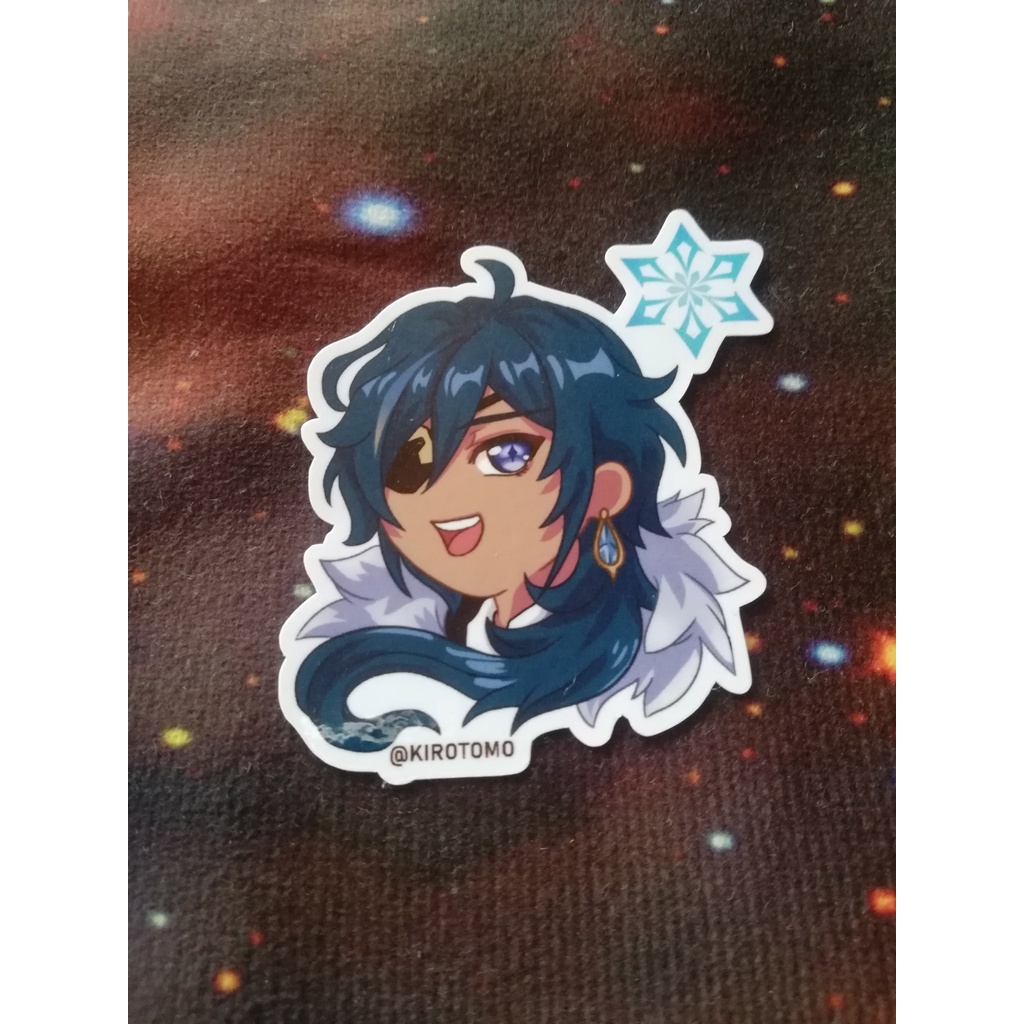 Sticker Genshin Impact / Fanart / Zhongli, Child, Diluc, Kaeya, Klee ...