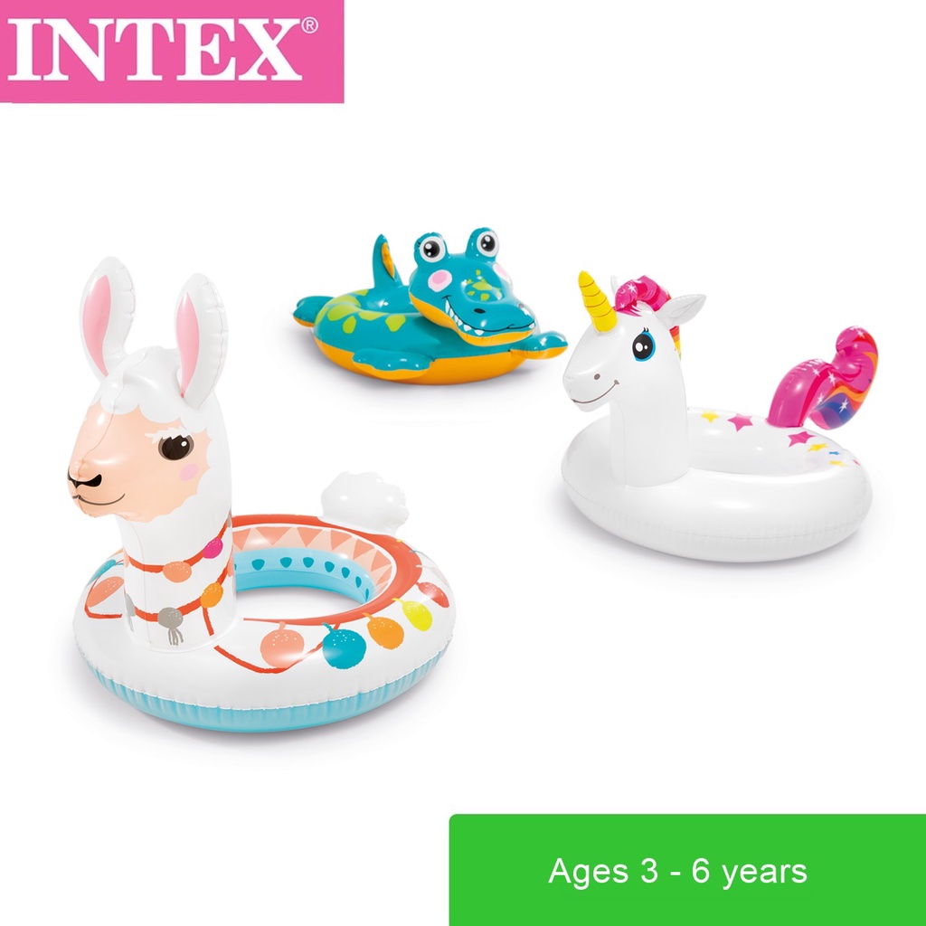 INTEX® 58221 Big Animal Rings, Ages 3-6 | Shopee Philippines