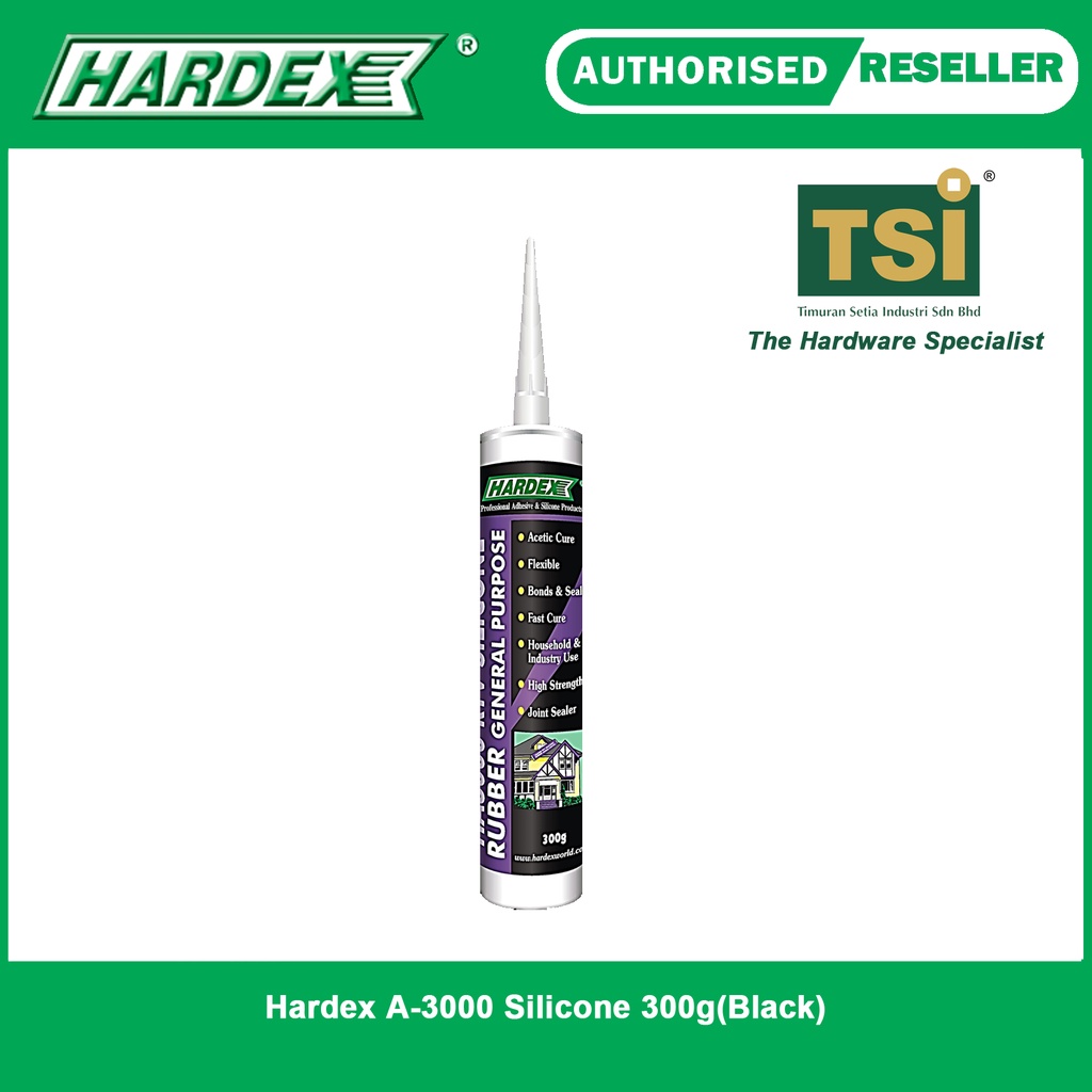 Hardex A-3000 Silicone 300g(Black) | Shopee Philippines