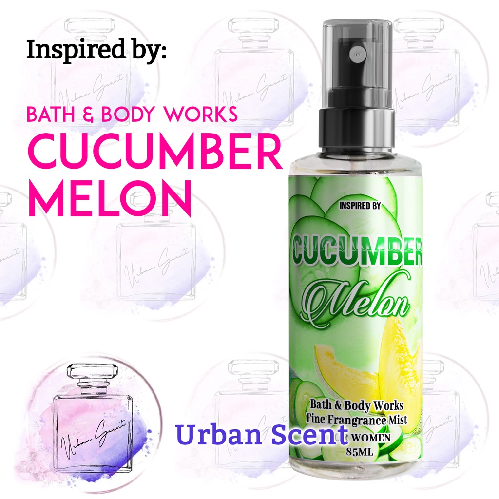 URBAN SCENT Inspired Oil Based Perfume - 005 - Cucumber Melon 85ML ...