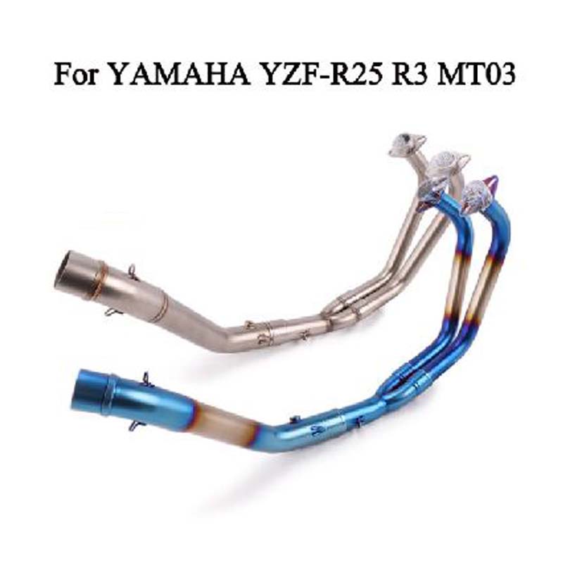 Header Pipe Fitment For YAMAHA R25 R3 MT-03 Plug and Play Motorcycle ...