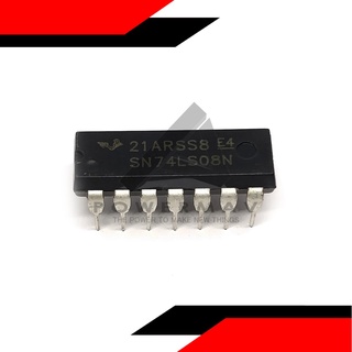 original 74ls08 AND gate dip ic dip14 sn74ls08n sn74ls08 7408 QUADRUPLE 2 INPUT AND GATE TTL ...