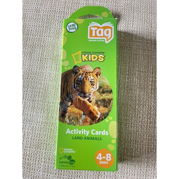 Leapfrog Leap Tag National Geographics Kids Land Animals BookLet ...