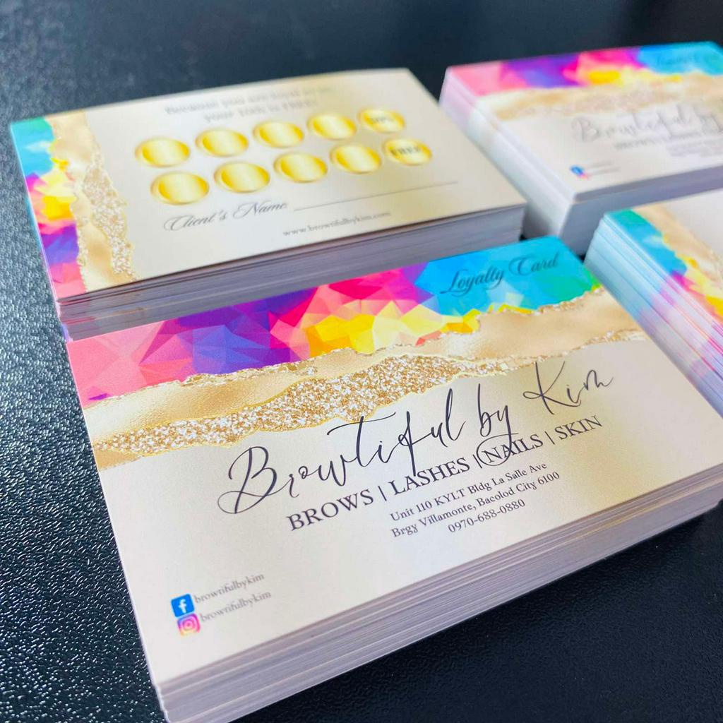 50pcs Personalized Loyalty Card Printing - Custom / Membership ...