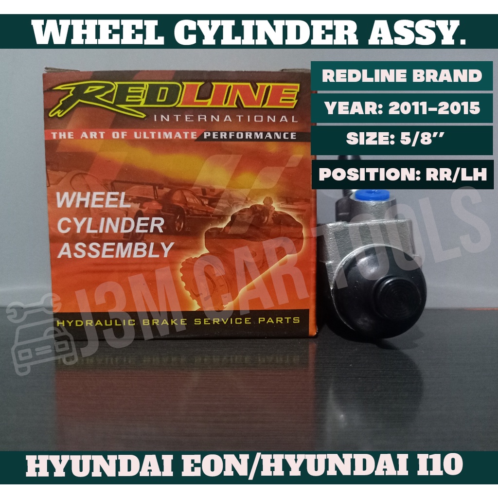 Redline Wheel Cylinder Assembly for Hyundai Eon, Hyundai I10 58330 ...