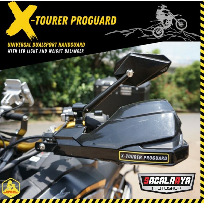 Handguard touring off road trail hand guard crash handlebar protector ...