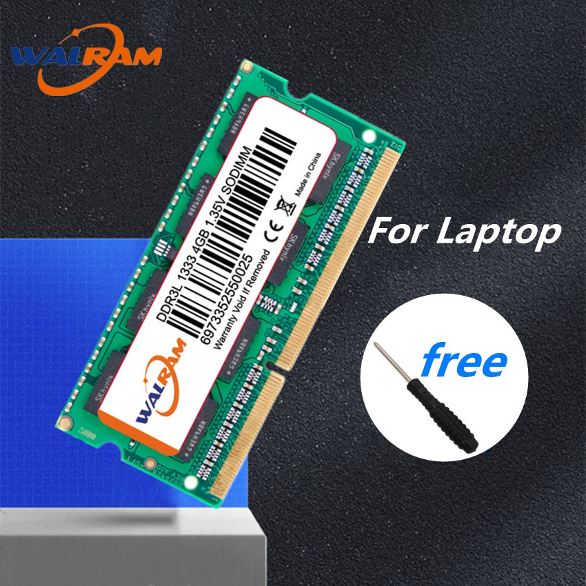 Walram RAM DIMM/SODIMM 4GB/8GB DDR3/DDR3L 1600/1333 MHz 240Pin 1.5V /1 ...