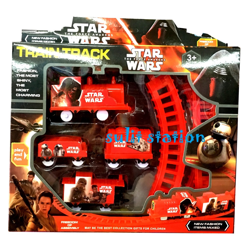 STAR WARS BATTERY OPERATED TOY TRAIN SET | Shopee Philippines