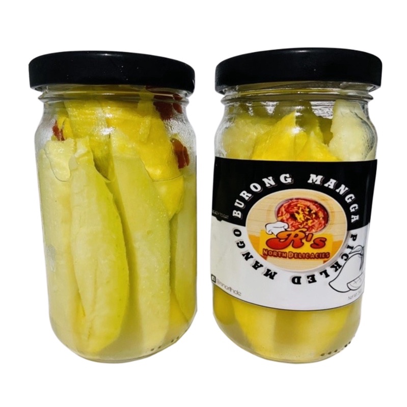 RS Pickled Mango (Burong Mangga) Indian Sweet and Spicy 220ml (Improved ...