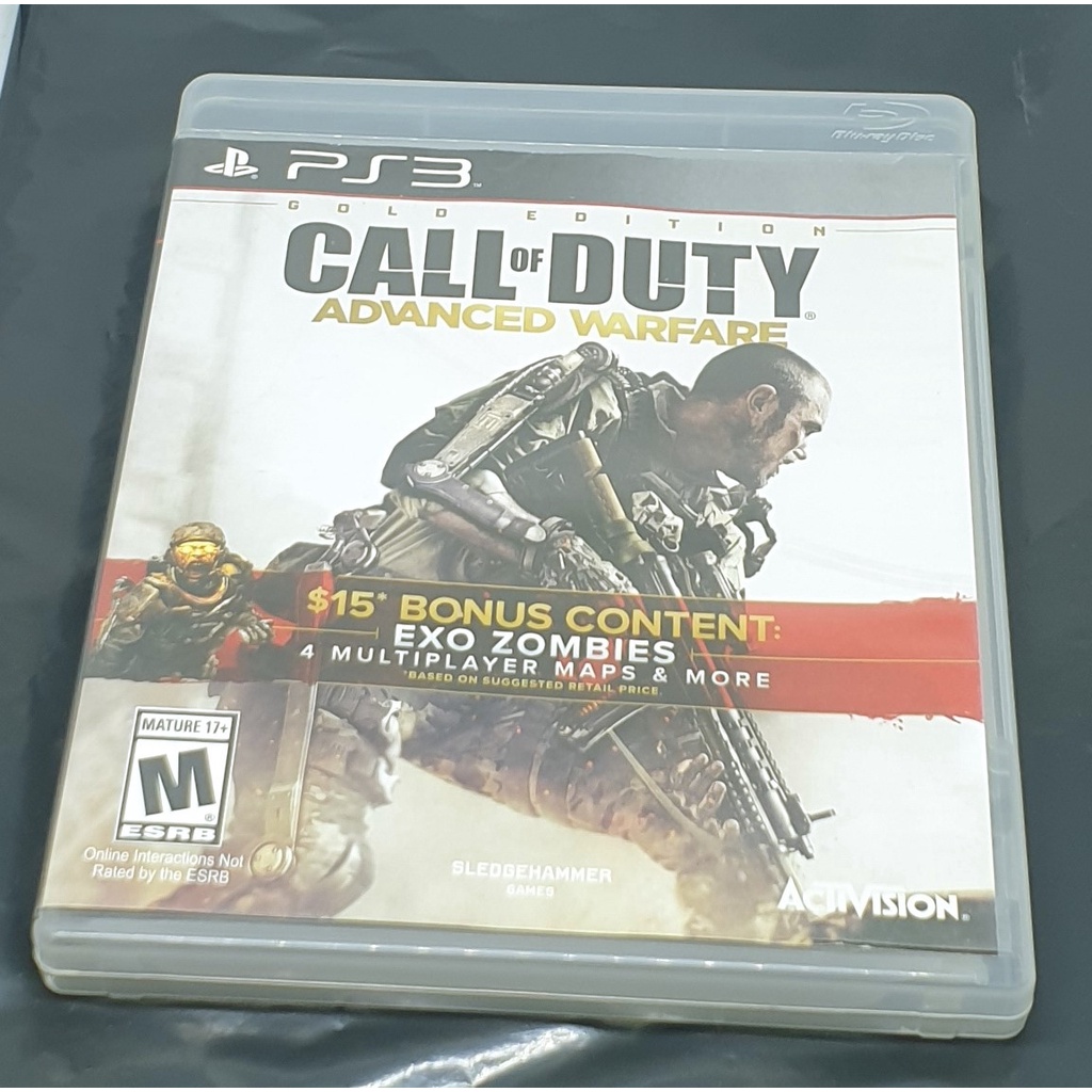 Call of Duty: Advanced Warfare (Gold Edition) rare ps3 game All ...