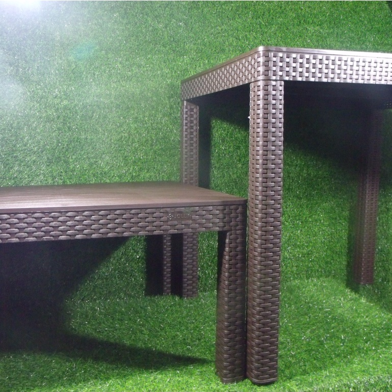 #8500 High&Low- Jolly 24 x 30 Inches Rattan Design Dinning Coffee Table ...