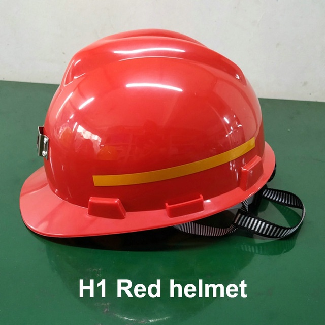 Safety Helmet Mine Cap Miners Hard Hat Construction Working Protective ...
