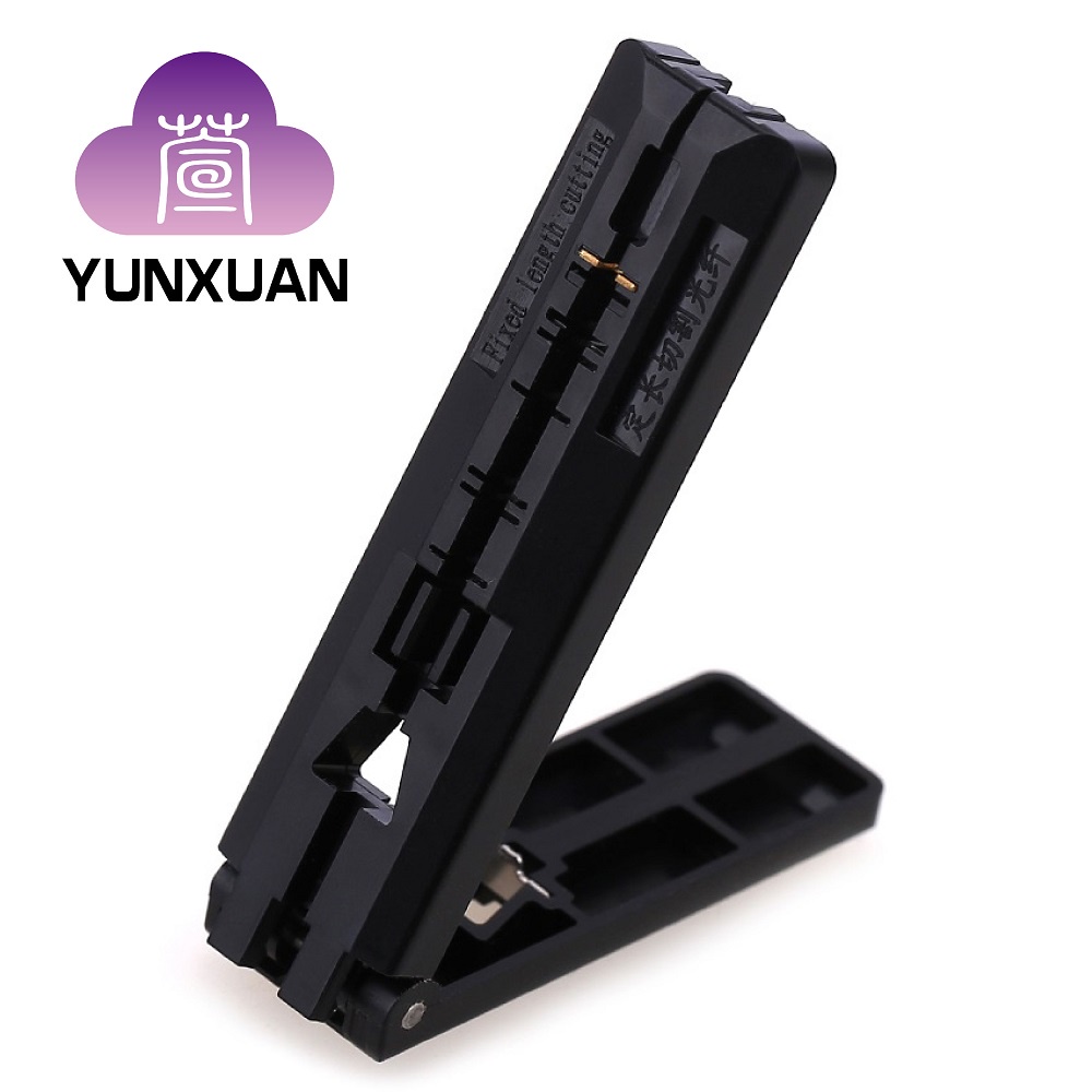 2 In 1 Fiber Drop Cable Coating Stripper Fiber Guide Bar Cutting Guide ...
