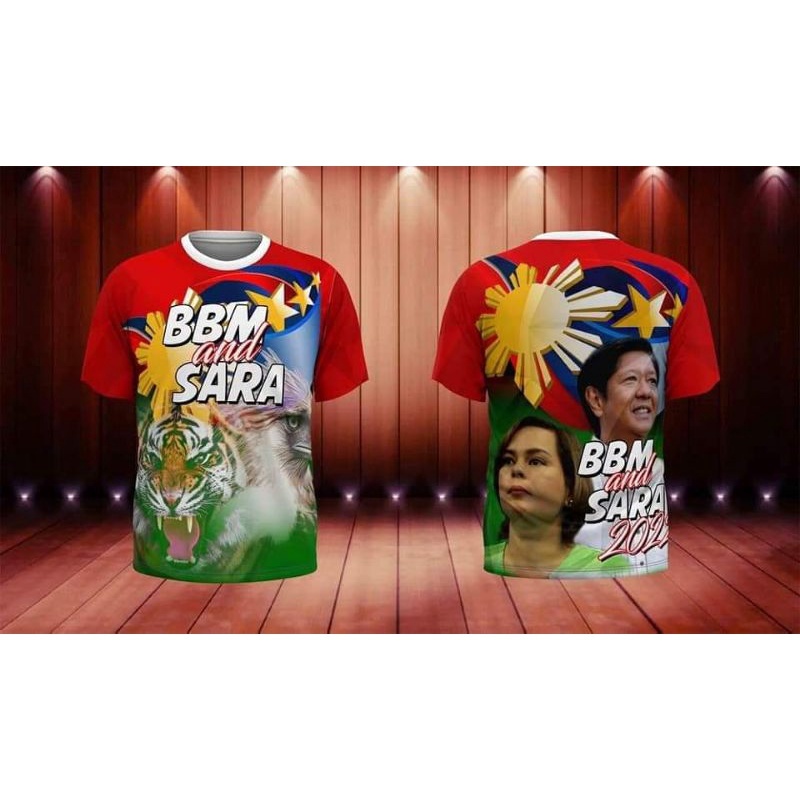 2022 New BBM SARA ELECTION MEN'S SHIRT Full Sublimation T Shirt ...