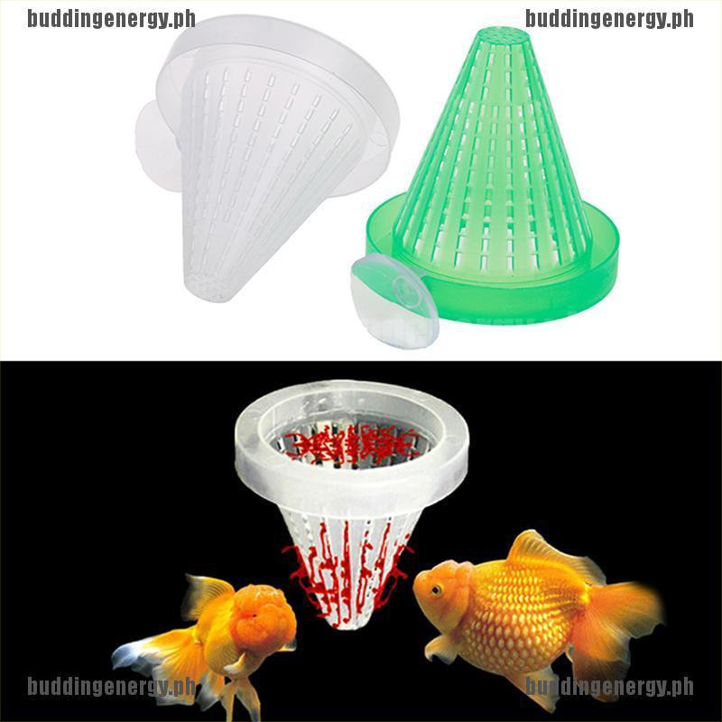 {buddi} 2pcs Aquarium Red Worm Feeder Cone Feeding for Fish Tank Angel ...