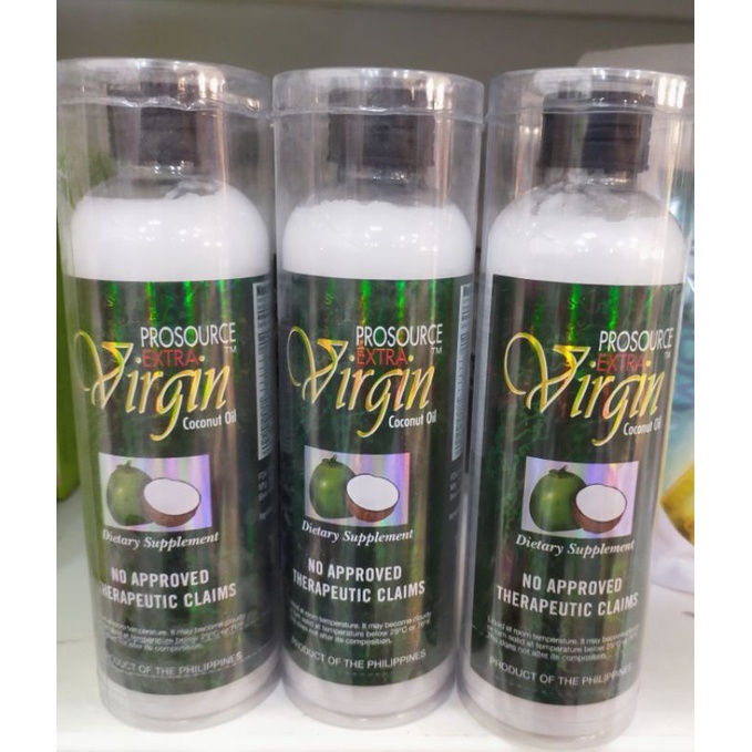 PROSOURCE Extra Virgin Coconut Oil Dietary Supplement 250ml | Shopee ...