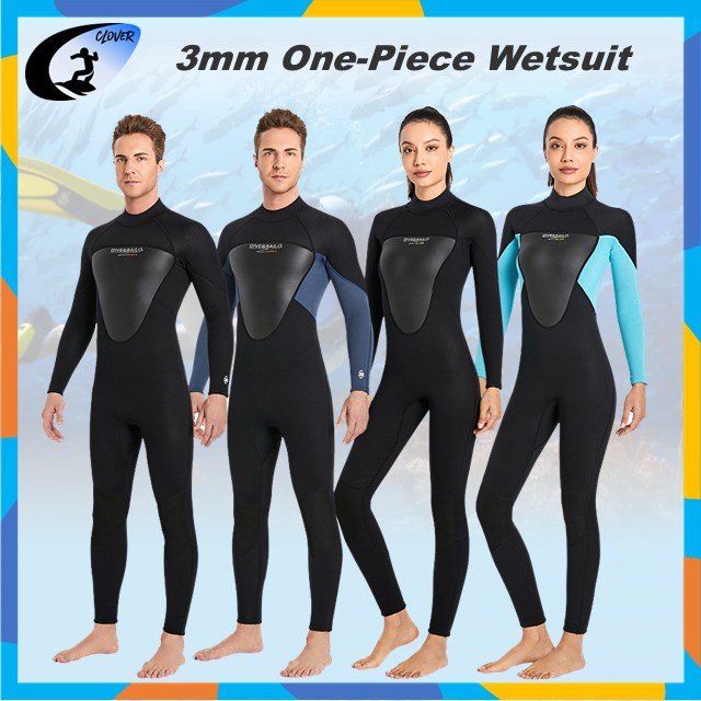 3mm Full Body Wetsuit Super stretch Diving Suit Swimming scuba diving suit swimwear swim suit ...