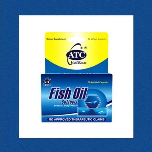 Atc Fish Oil 1000mg Capsule box of 30 | Shopee Philippines