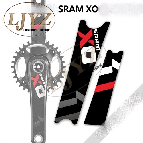 SRAM X0 crank arm protection stickers waterproof vinyl film replacement ...
