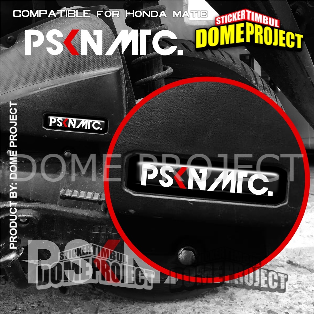 Honda Motorcycle Sticker EMBLEM Embossed ESP 3D LOGO PSKN MTC BOX ...