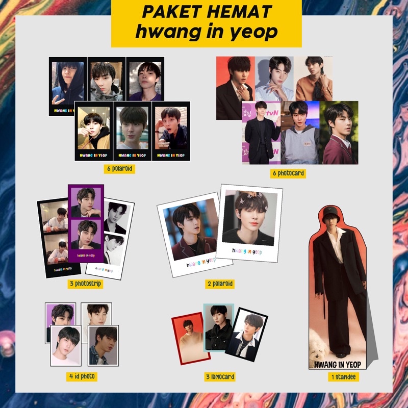 Pahe KOREA ACTOR Saving Package (HWANG IN YEOP/HAN) bunting flag ...