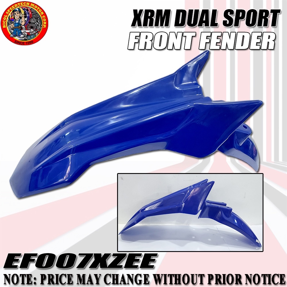 XRM DUAL SPORT FRONT FENDER (EF007XZE) | Shopee Philippines