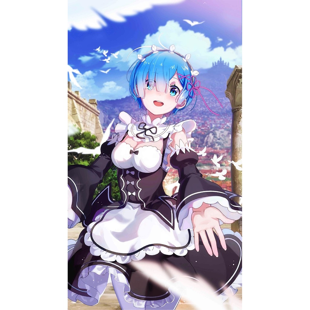 Re:Zero Rem Posters / Japanese Anime A4 Size Posters | Shopee Philippines