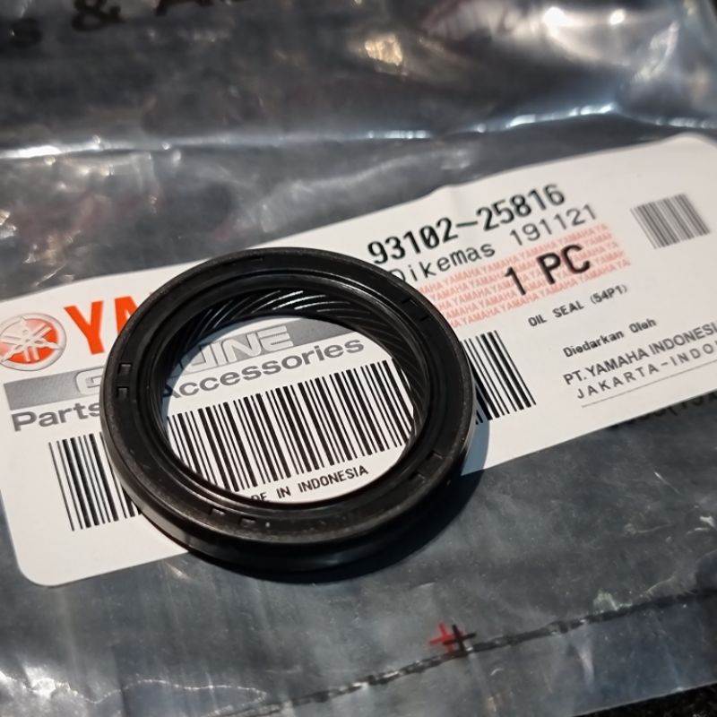 [54P1] Yamaha Genuine Pulley Oil Seal 93102-25816 (Mio i 125 / Soul i ...