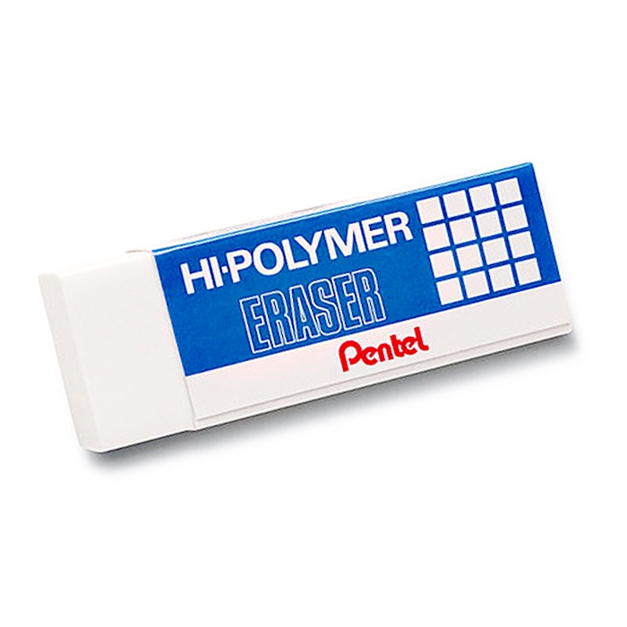 Pentel Hi-Polymer ZEH-10 Medium Eraser | Shopee Philippines