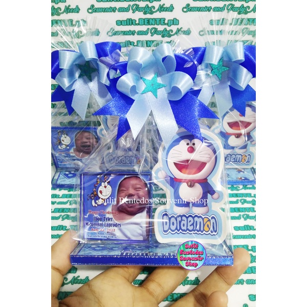 Doraemon Souvenir Frame with Minimum Order (Birthday and Christening ...