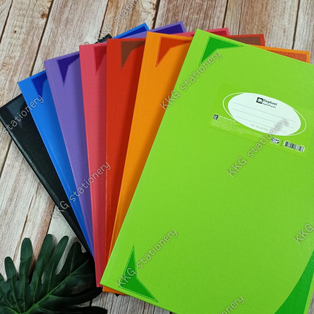 Elephant 5/100 Glossy Corner Notebook 70 Gsm Pound Paper Account Book ...