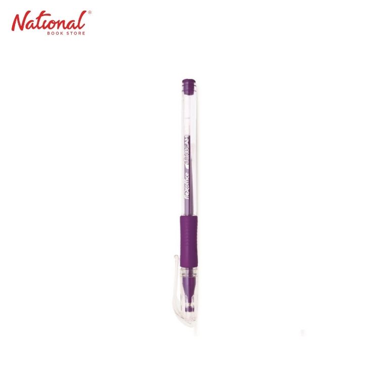 Flex Office Sunbeam Gel Pen Violet 0.5Mm Fo-Gel04 National Book Store ...