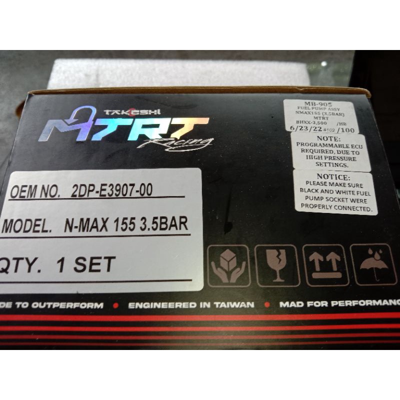 FUEL PUMP ASSY (3.5BAR) YAMAHA NMAX155 MTRT BRAND | Shopee Philippines