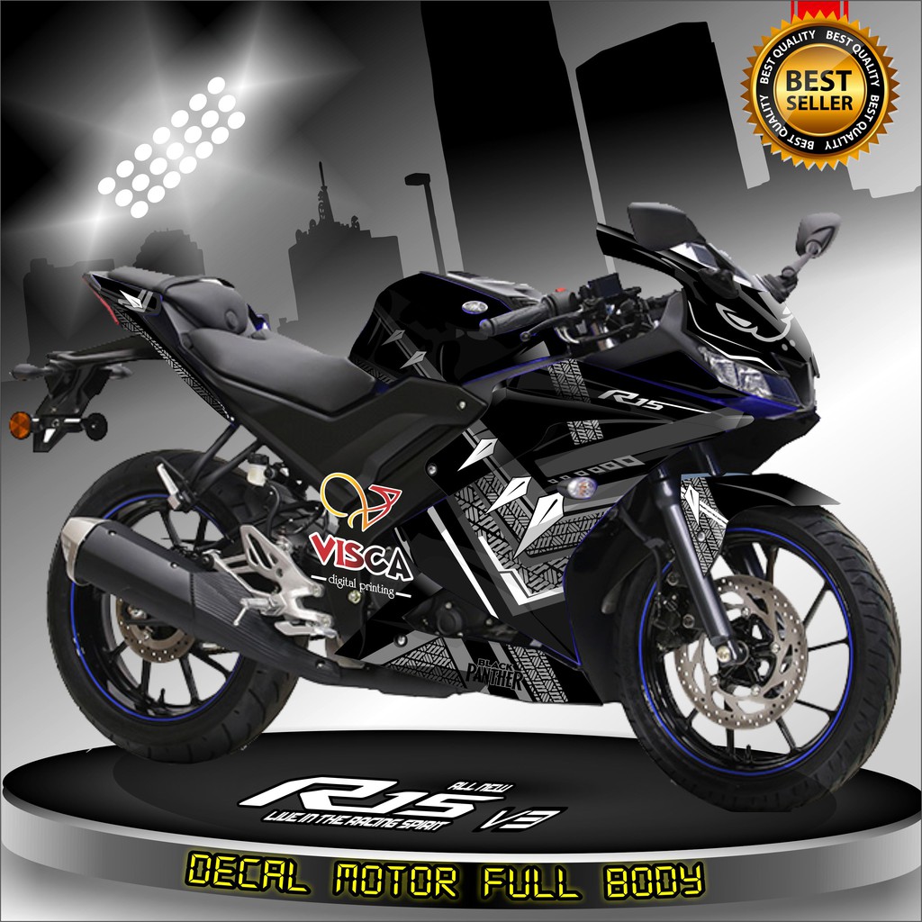 Decal R15 V3 Full Body Sticker R15 V3 Full Body Decal R15 V3 BlackP ...