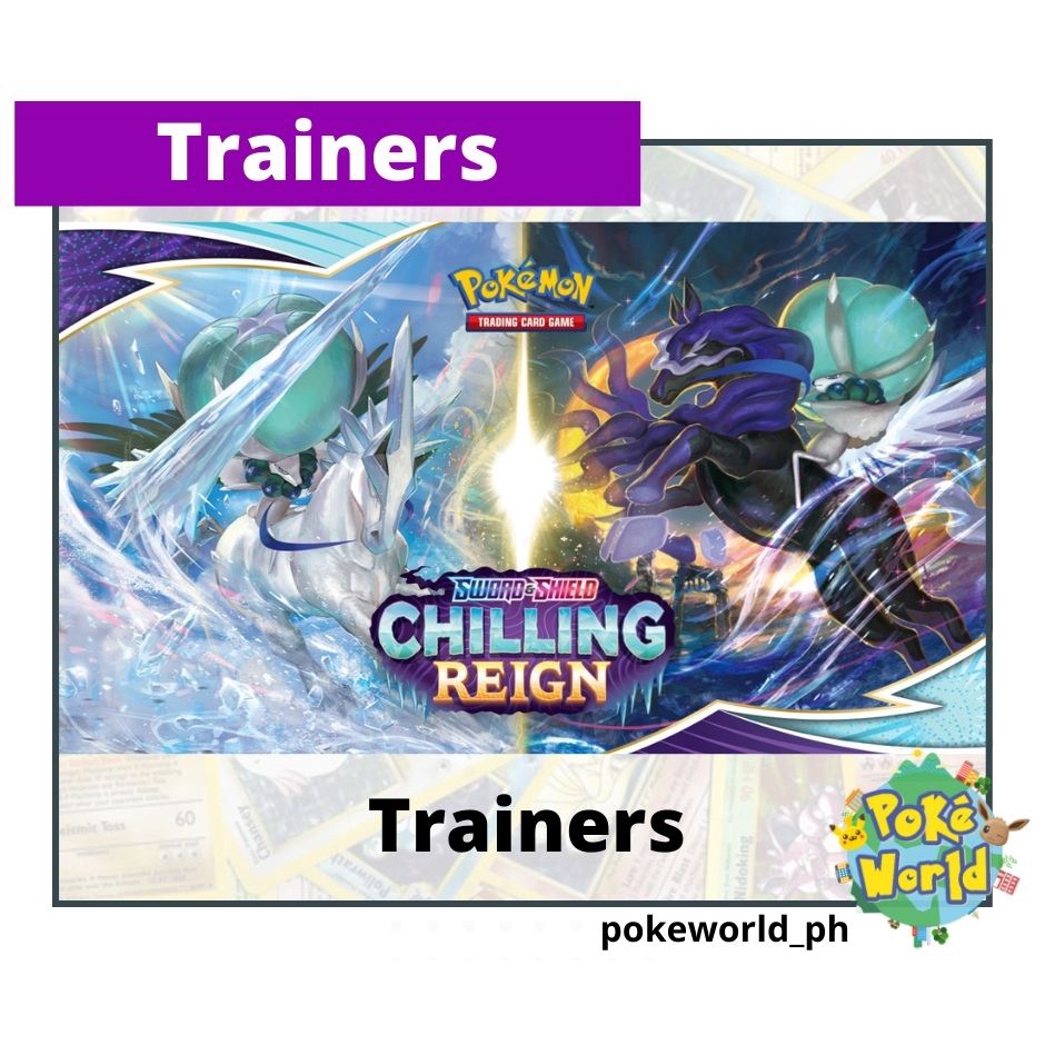 Chilling Reign - Trainer and Special Energy - Pokemon Singles | Shopee ...