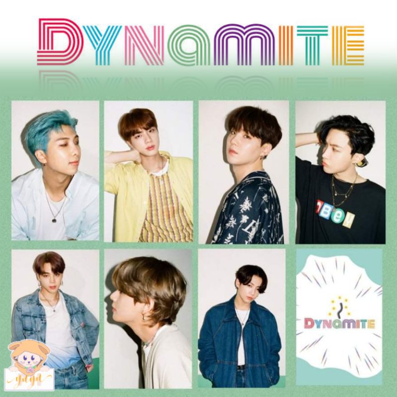 BTS Dynamite Unofficial Photocards | Shopee Philippines