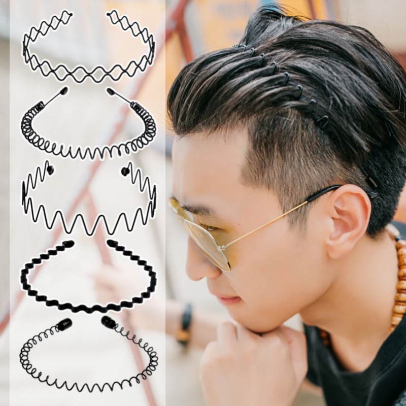 Men s Headband Korean Headband Sports Simple Fashion Trend Hair Accessories Shopee Philippines