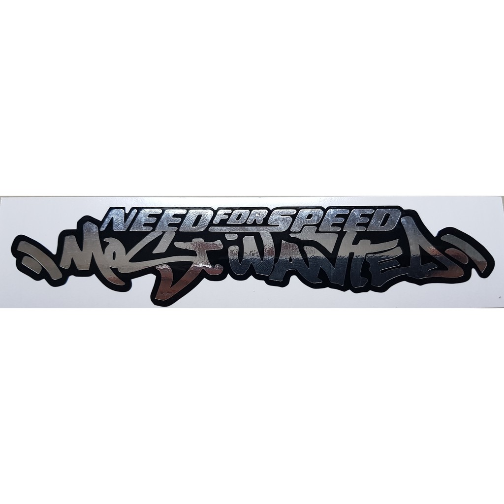 NEED FOR SPEED STICKER DECALS FOR MOTORCYCLE, CAR WATERPROOF | Shopee ...