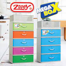 ZOOEY MEGA BOX DRAWER 5Layer | Shopee Philippines