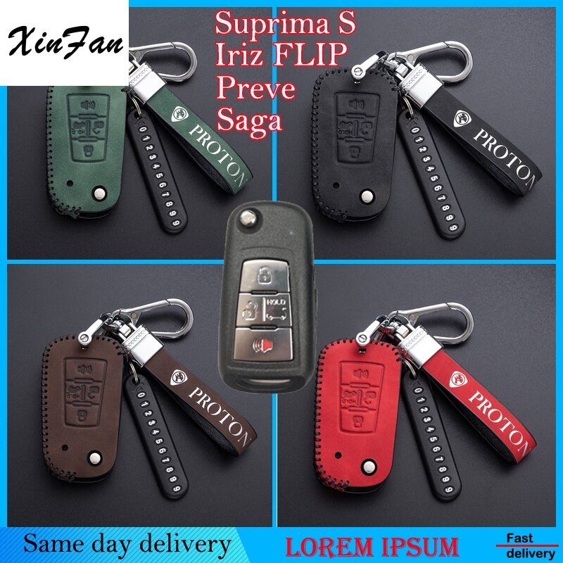 XINFAN Proton Car Key Cover Case - New SAGA PERSONA IRIZ PREVE Flip Key ...