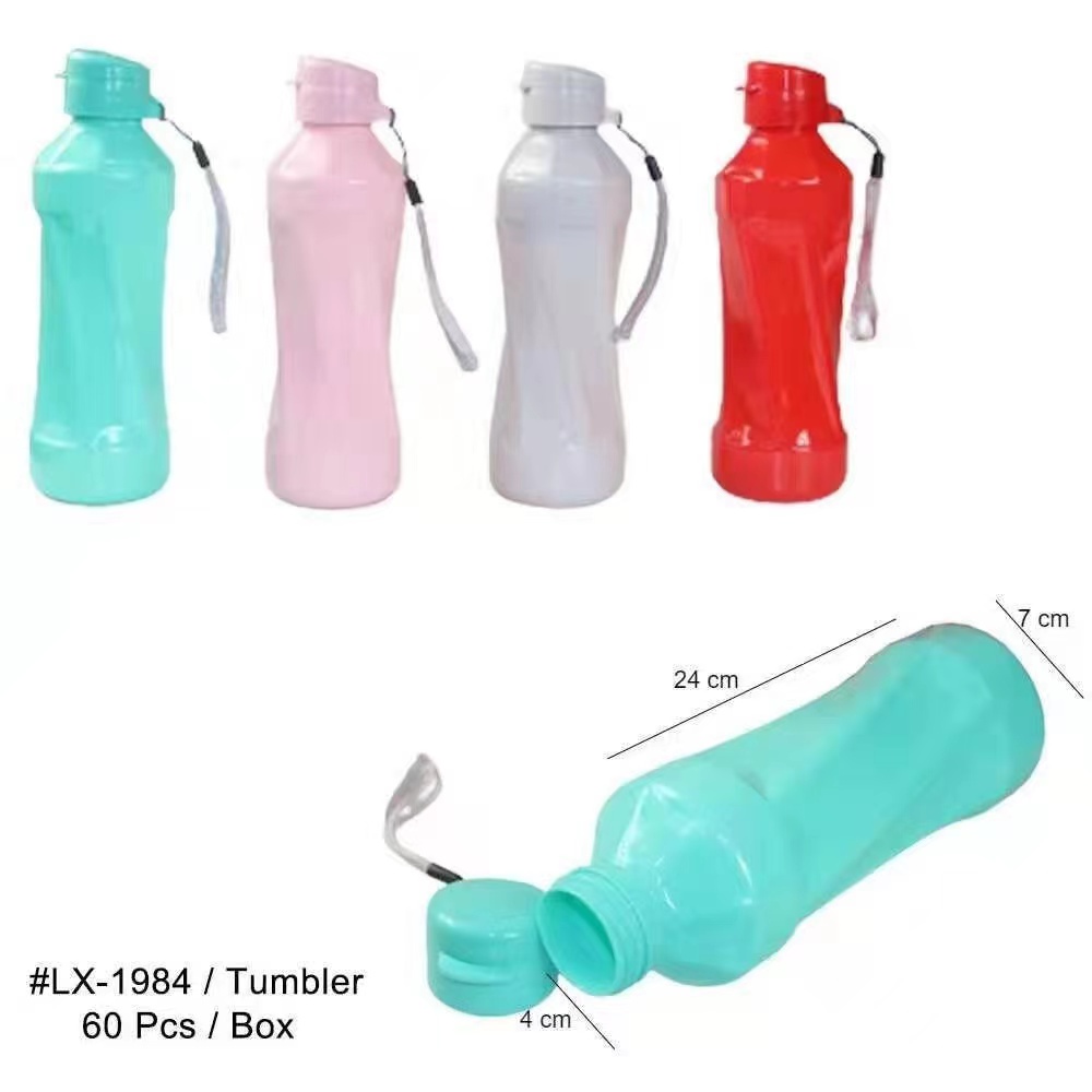 【LX♥SAVER 】Water Tumbler / Bottle Tumbler 600ml Plastic Tumbler ...