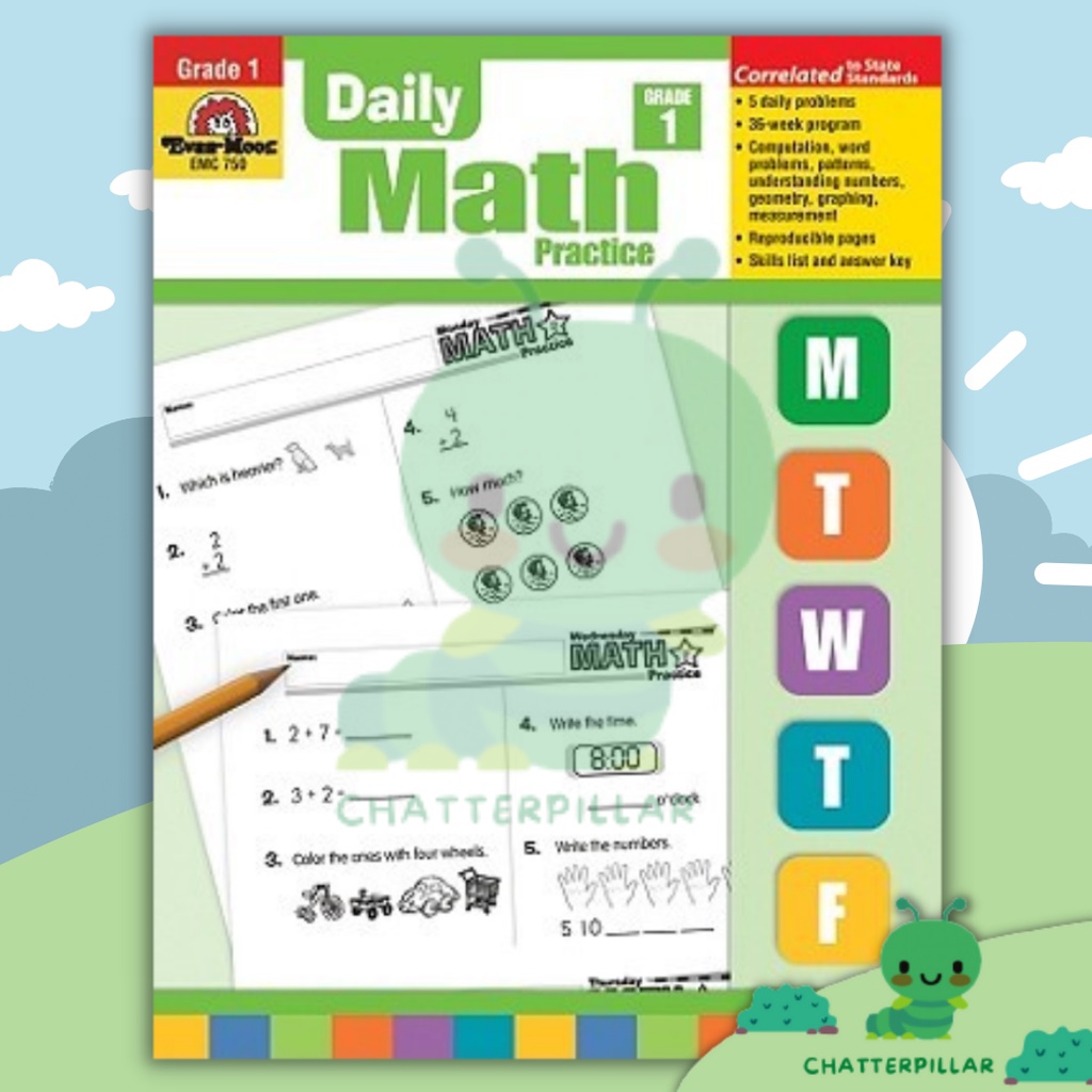 Daily Math Practice (Grade 1 to 6+) | Shopee Philippines
