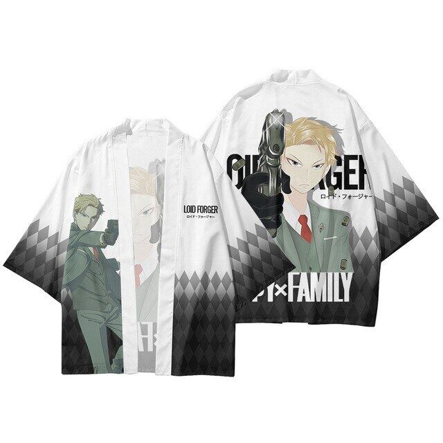 Anime Spy X Family Cloak Kimono Cosplay Costume Anya Loid Yor Forger ...