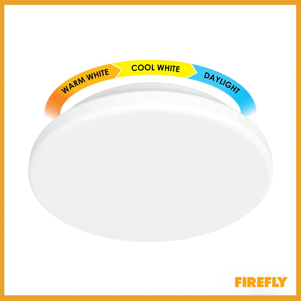 Firefly Pro-Series 3-Color Ceiling Lamp with Remote Control - 19W ...