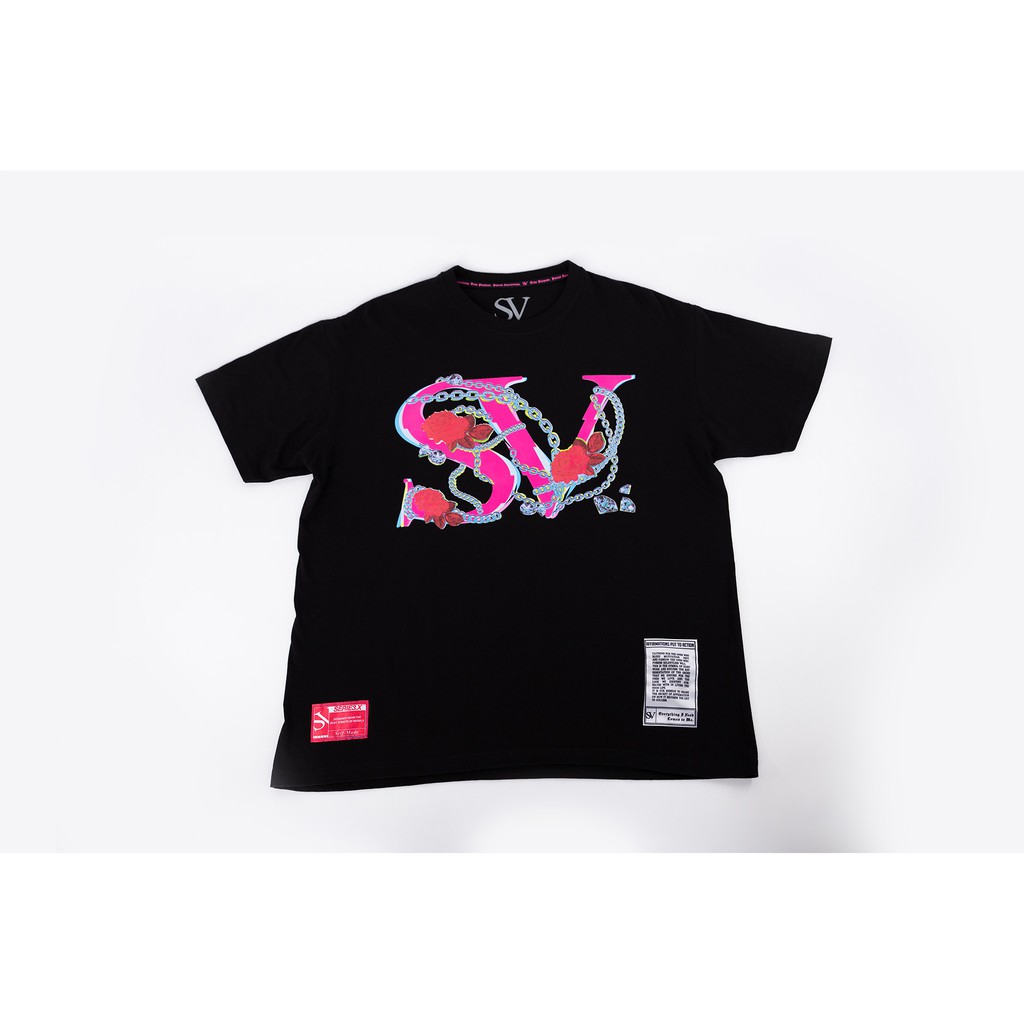 ju SV Merch "SV Party" T-Shirt (Black/Pink) (For Men/Women) | Shopee ...