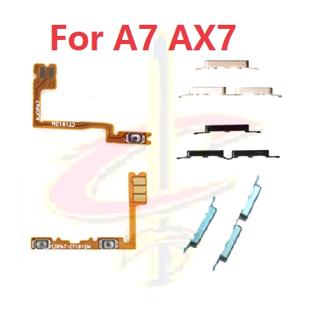 Power on off volume button flex for OPPO A7 AX7 CPH1901 CPH1903 CPH1905 ...