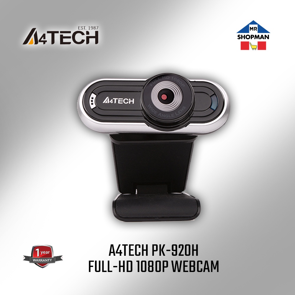 A4tech Full HD 1080P PK 910H PK920H PK925H Webcam | Shopee Philippines