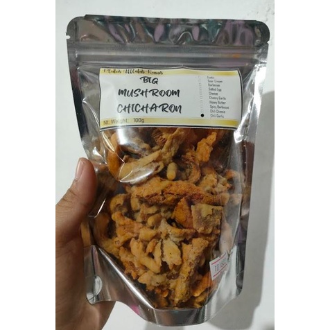 Big Mushroom Chicharon Chips CRUNCHY 100g | Shopee Philippines